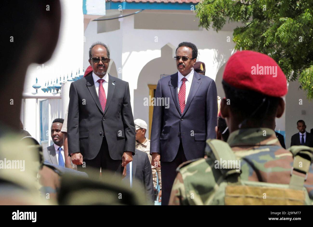 Mohamed abdullahi hassan sheikh mohamud hi-res stock photography and ...