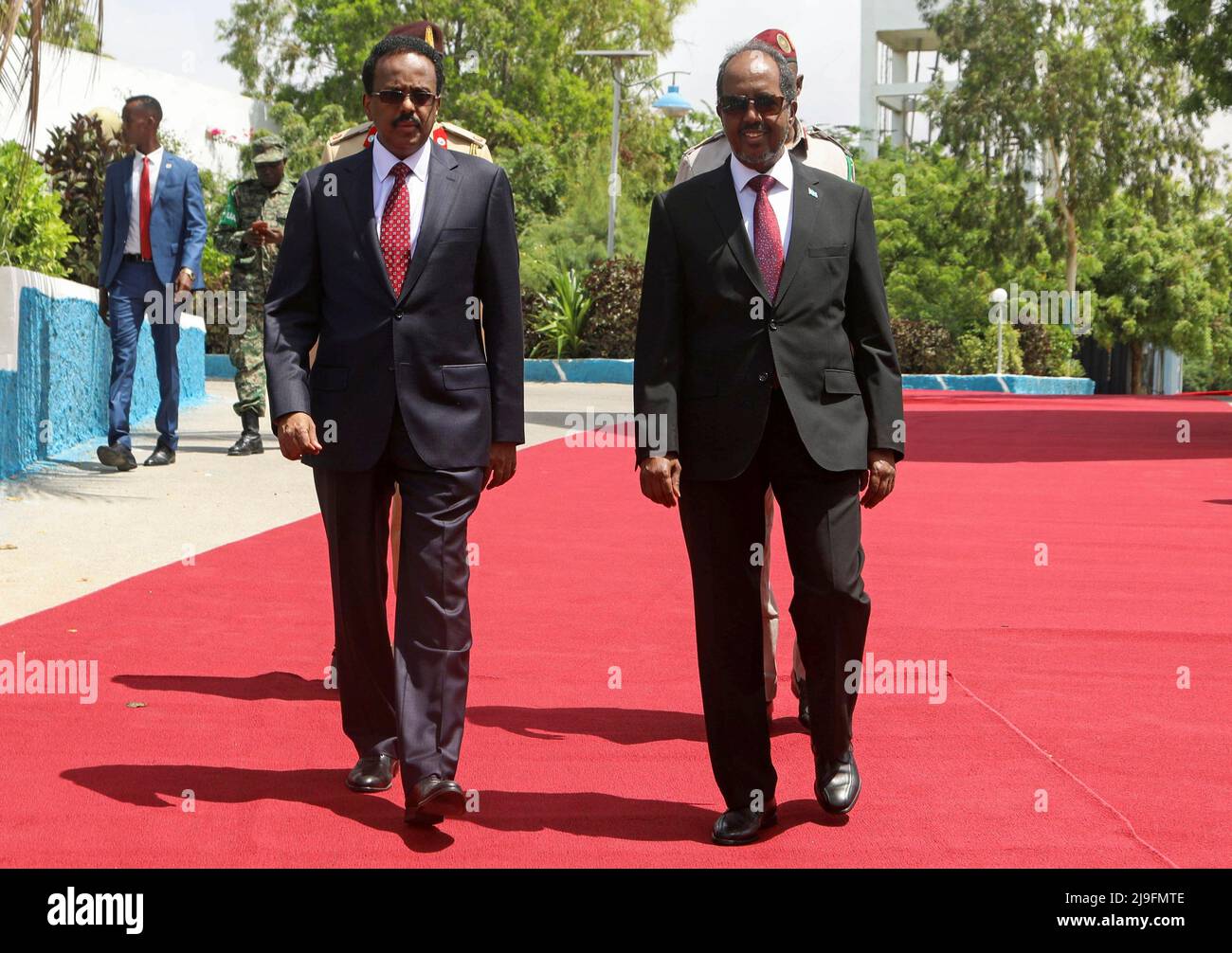 Mohamed abdullahi hassan sheikh mohamud hi-res stock photography and ...