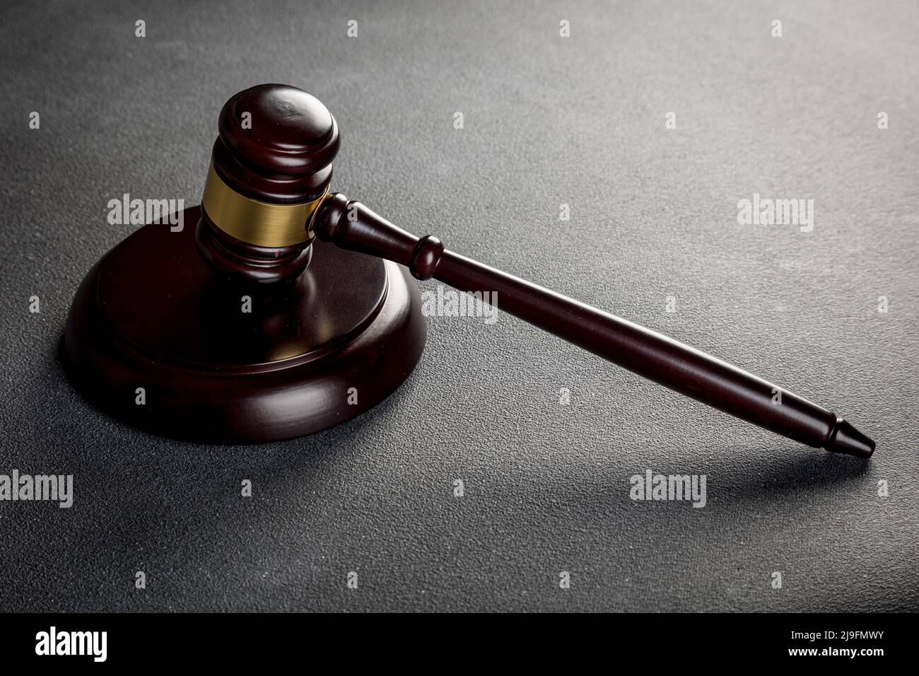 Judge's gavel on dark background, top view. Law concept Stock Photo - Alamy