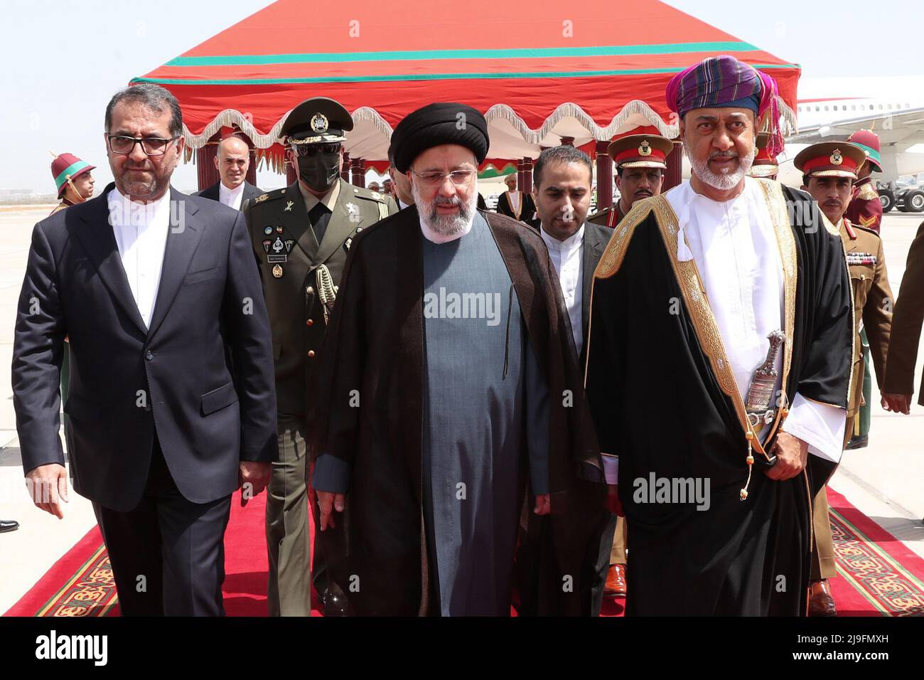 Muscat, Muscat, Oman. 23rd May, 2022. A handout photo made available by ...