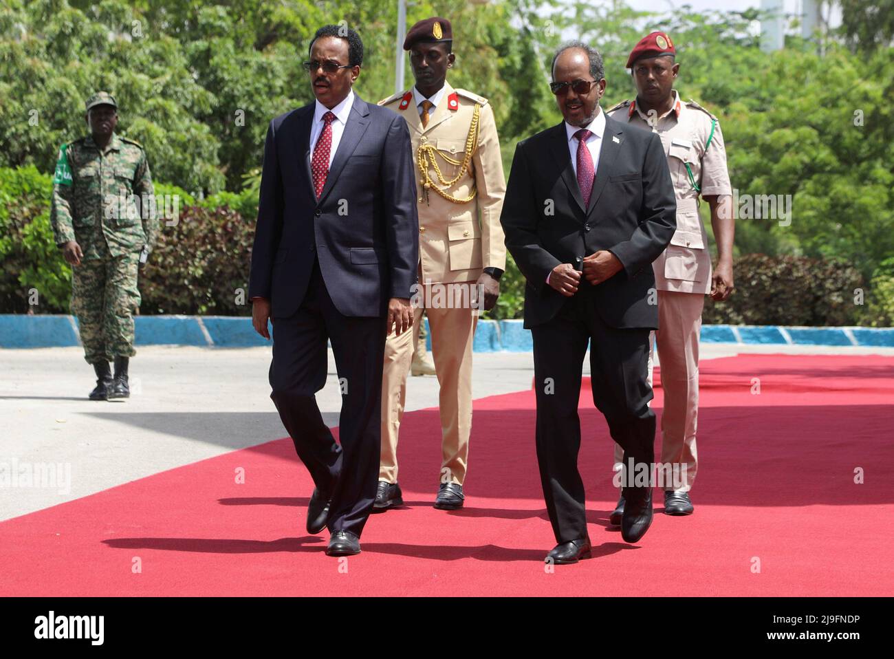 Mohamed abdullahi hassan sheikh mohamud hi-res stock photography and ...