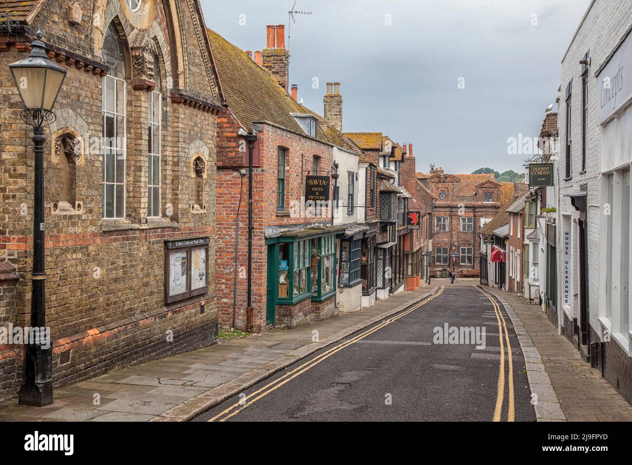Old buildings in Rye Stock Photo - Alamy