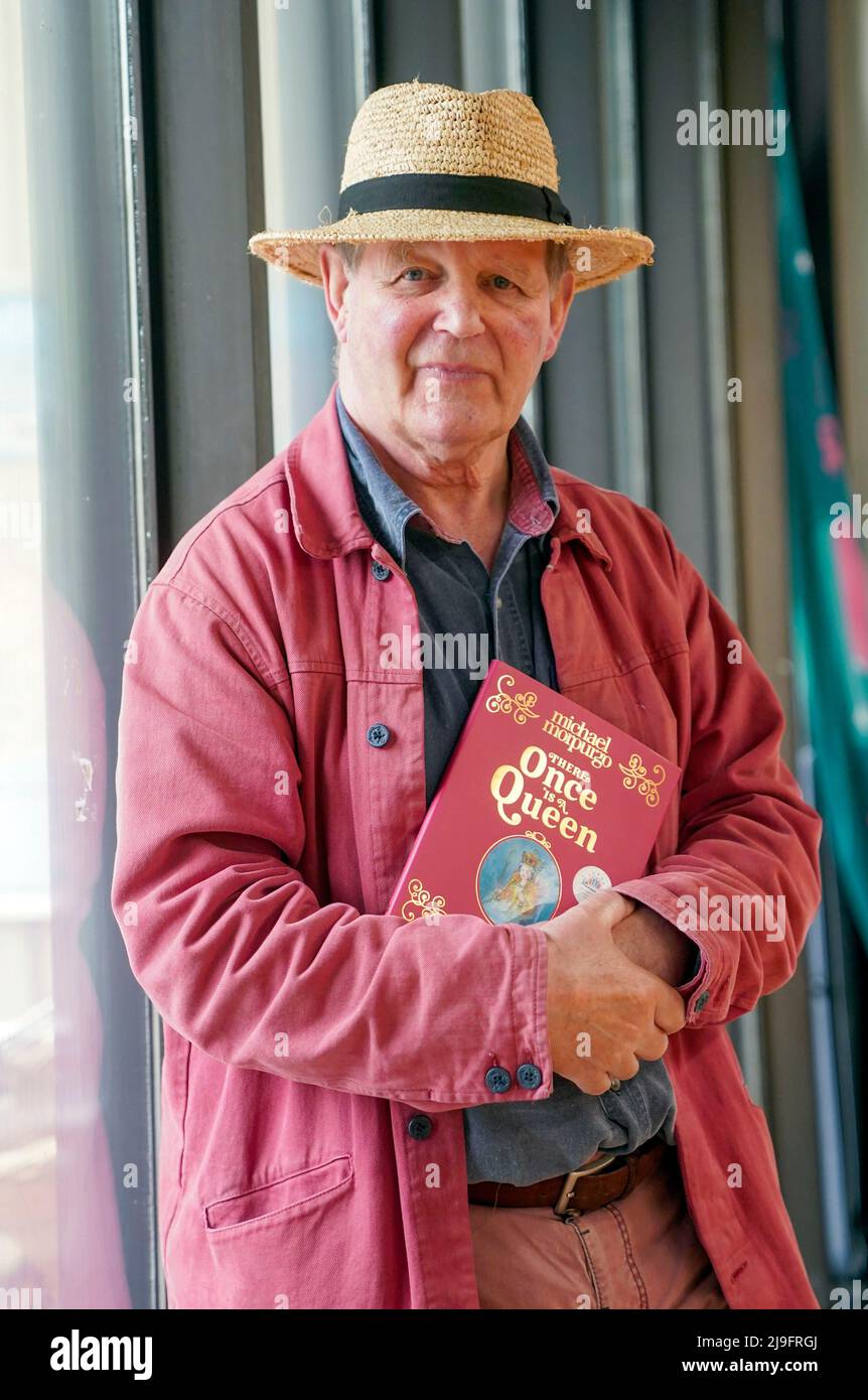 Children's author Michael Morpurgo after giving a reading from his new ...