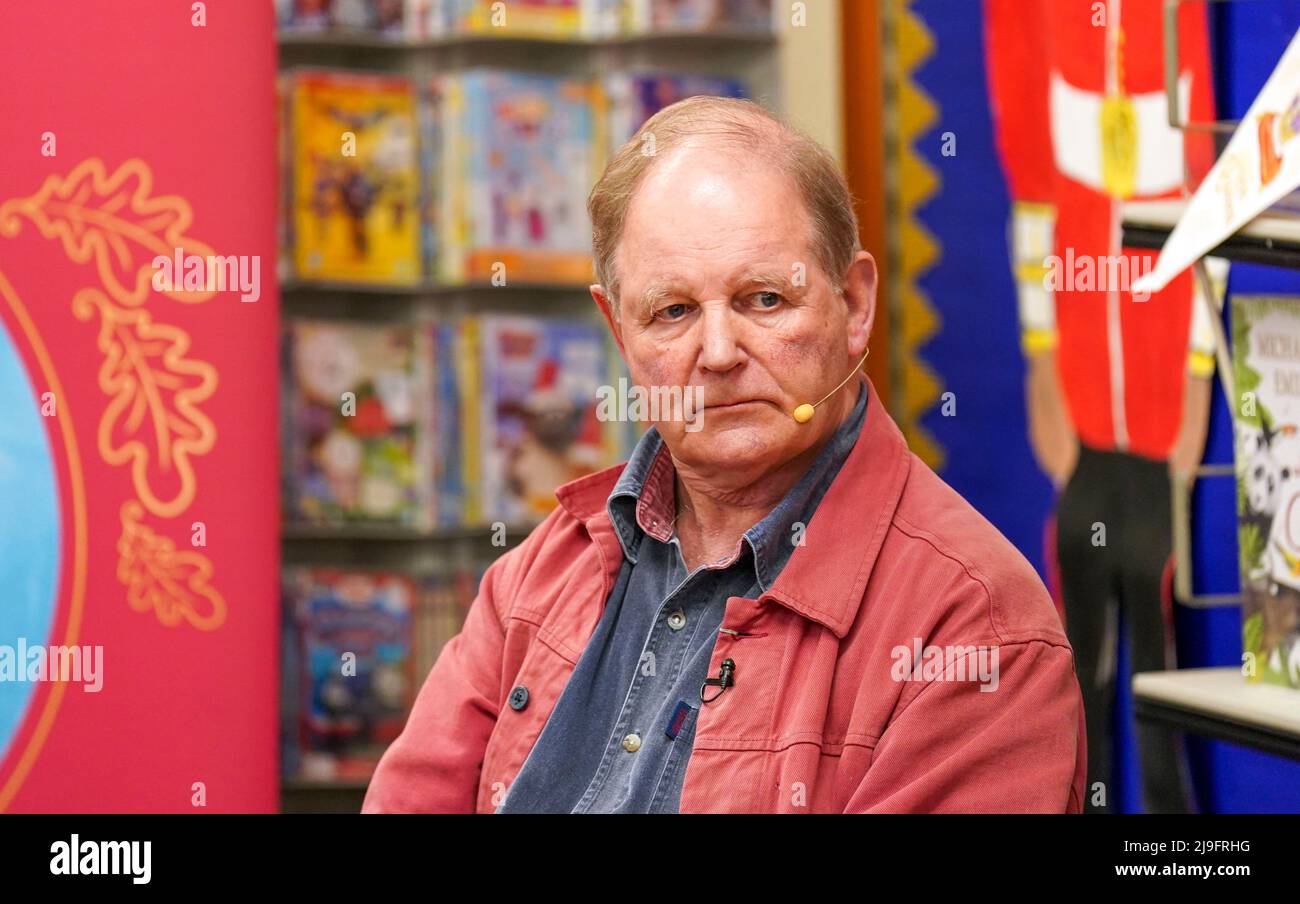 Children's author Michael Morpurgo gives a reading from his new book ...