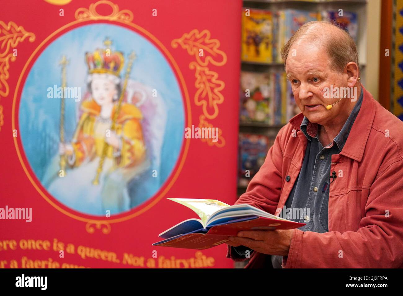 Children's author Michael Morpurgo gives a reading from his new book ...