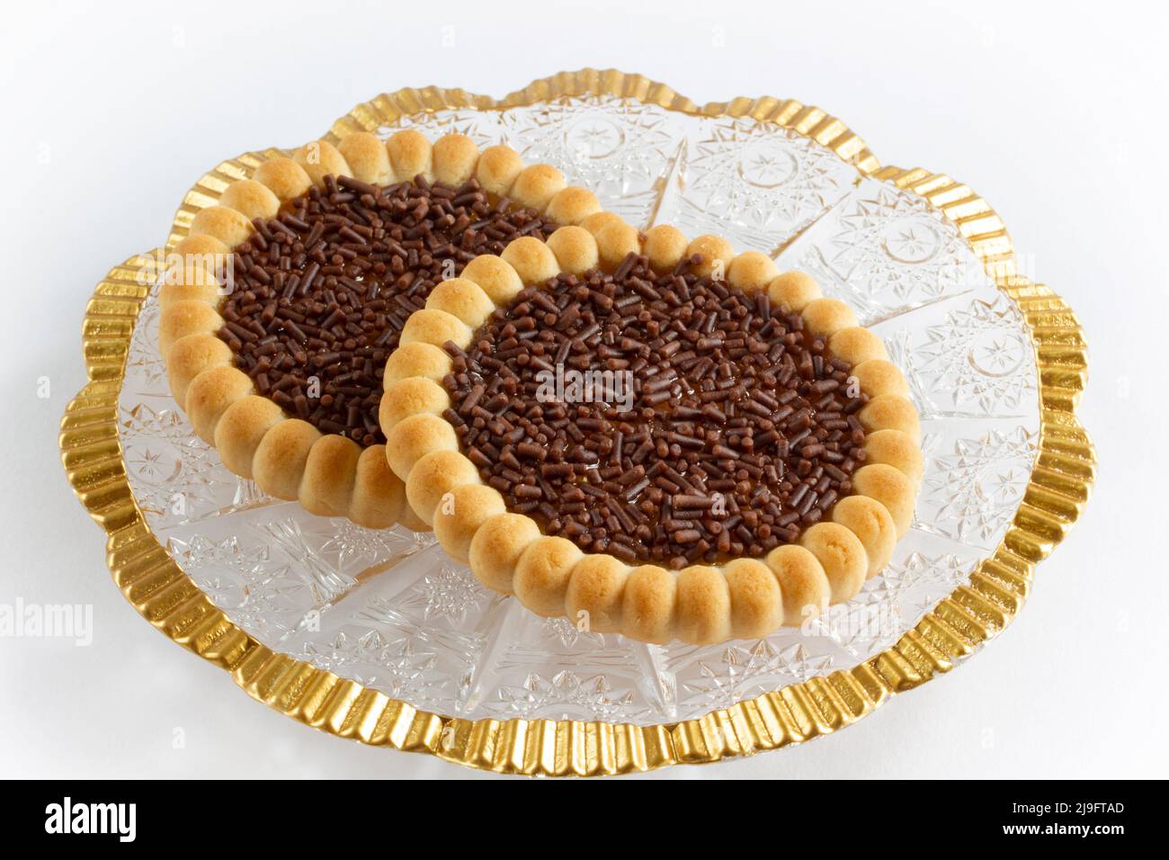 Chocolate chip cookie. Food background Stock Photo - Alamy