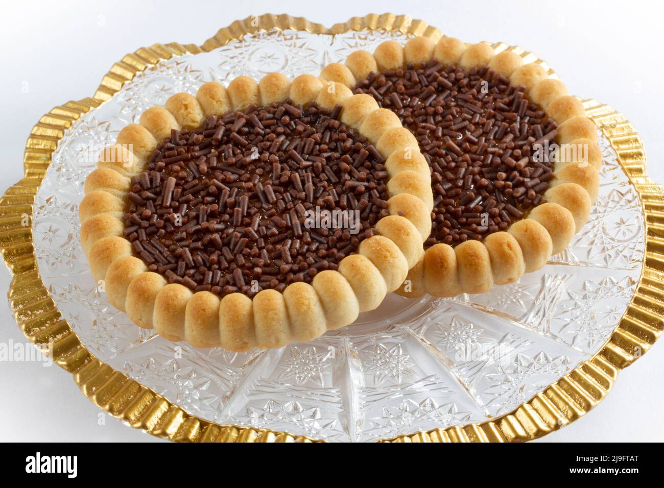 Chocolate chip cookie. Food background Stock Photo - Alamy