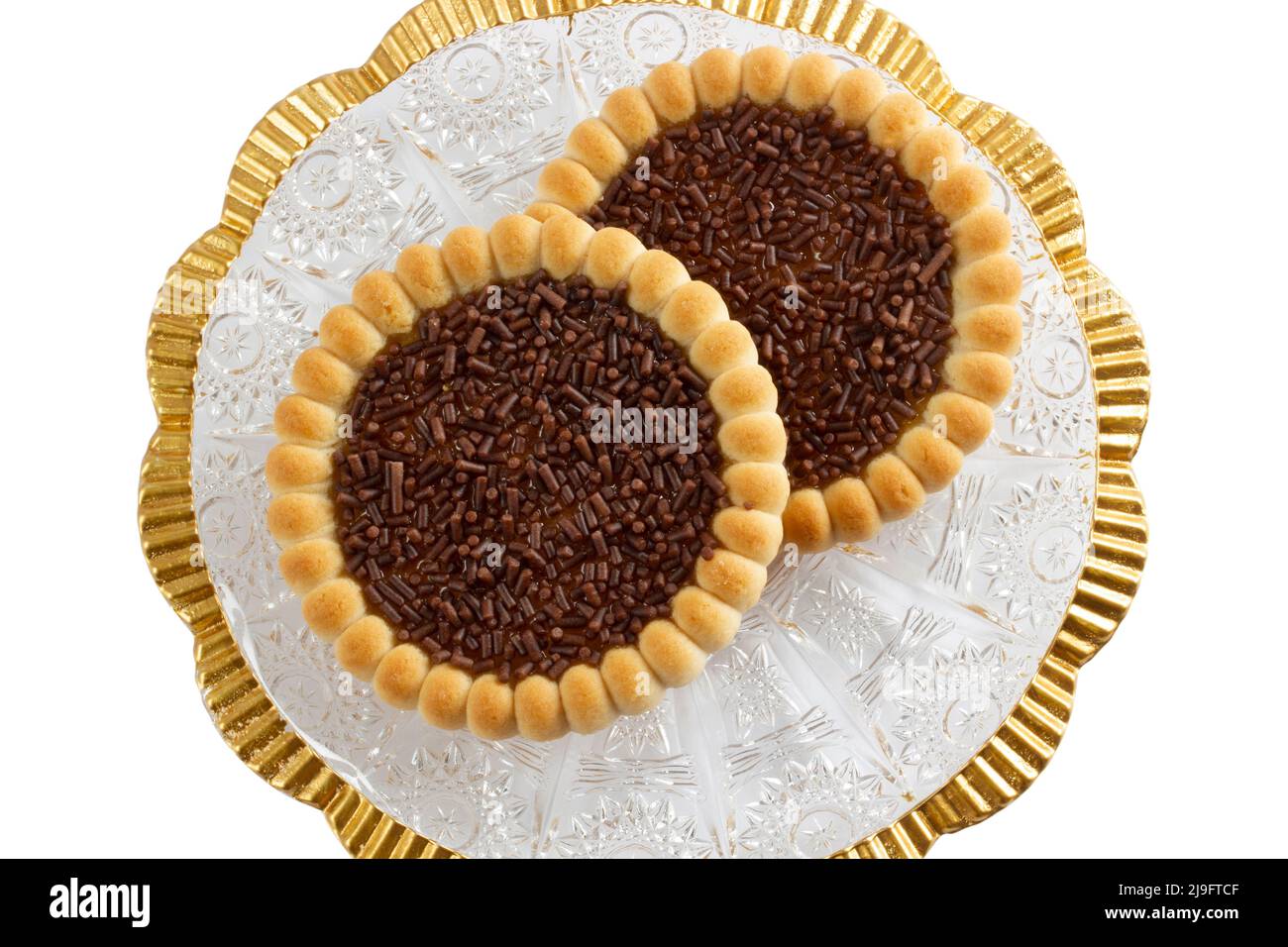 Chocolate chip cookie. Food background Stock Photo - Alamy