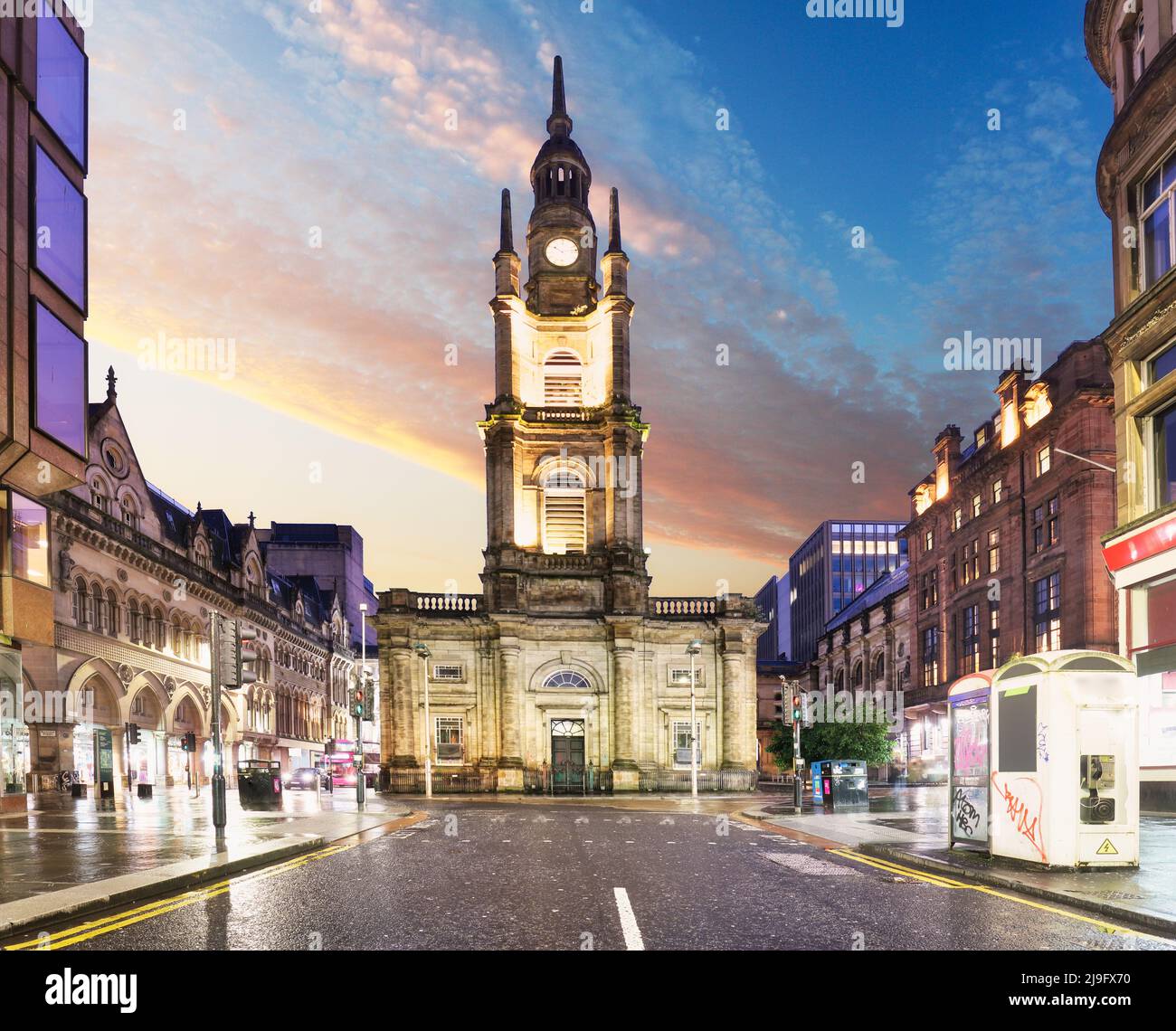 St George's Tron, Church of Scotland in Glasgow Stock Photo - Alamy