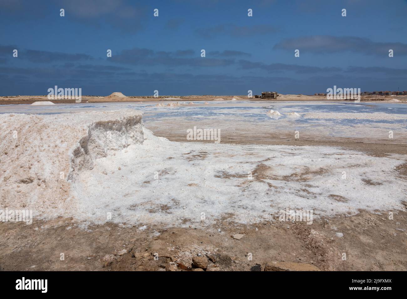 Salt ponds of Santa Maria /Salinas de Santa Maria. A protected ...