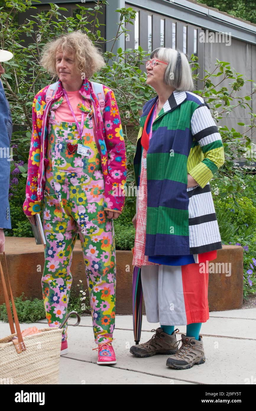 London, UK, 23 May 2022: Preview day at the Chelsea Flower Show ...