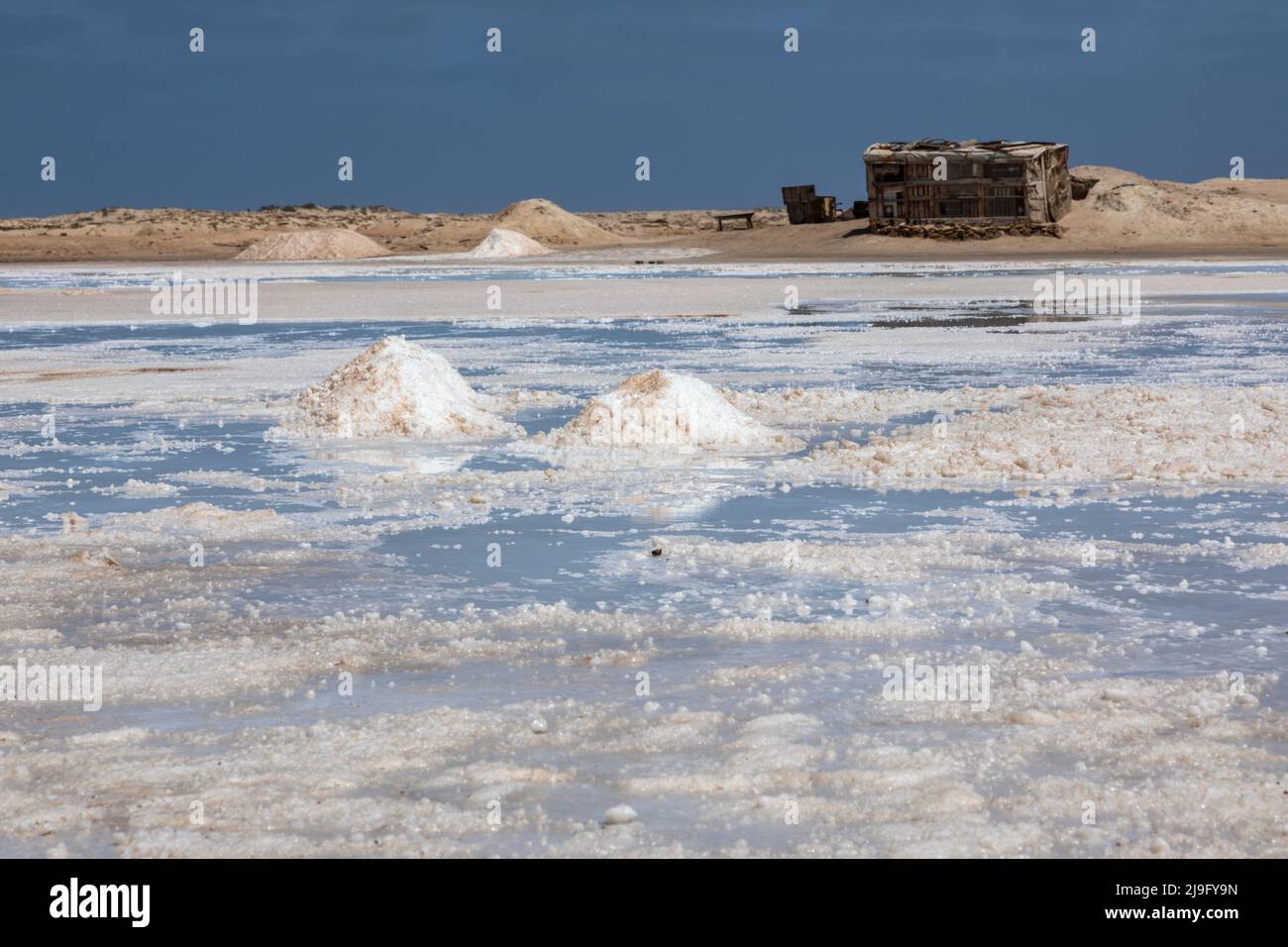 Salt ponds of Santa Maria /Salinas de Santa Maria. A protected ...