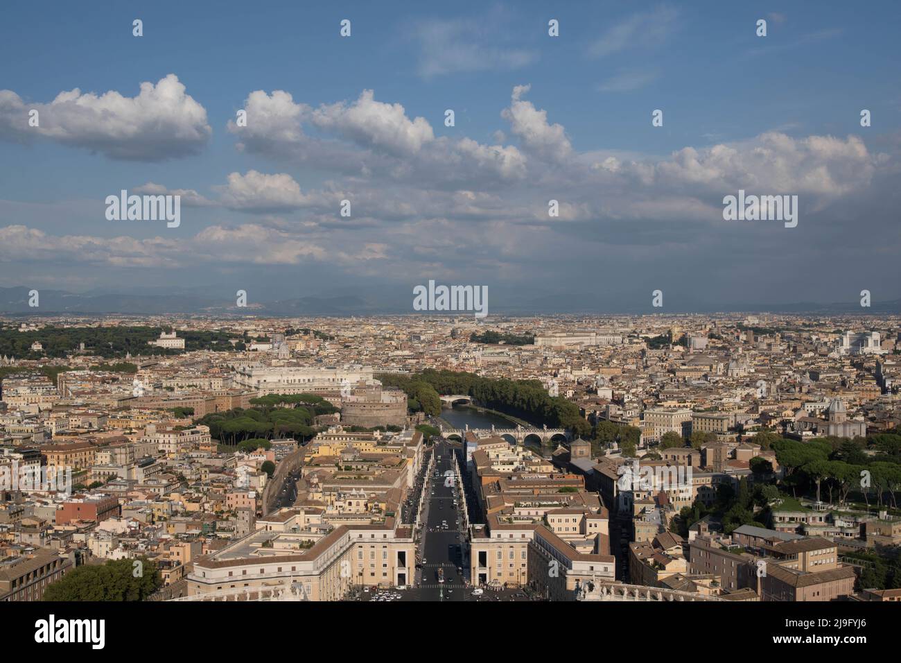 Aerial photograph of rome hi-res stock photography and images - Alamy