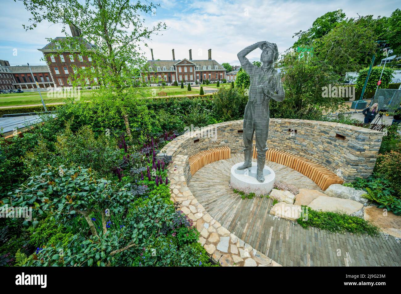 London, UK. 23rd May, 2022. The RAF Benevolent Fund Garden, a Show ...