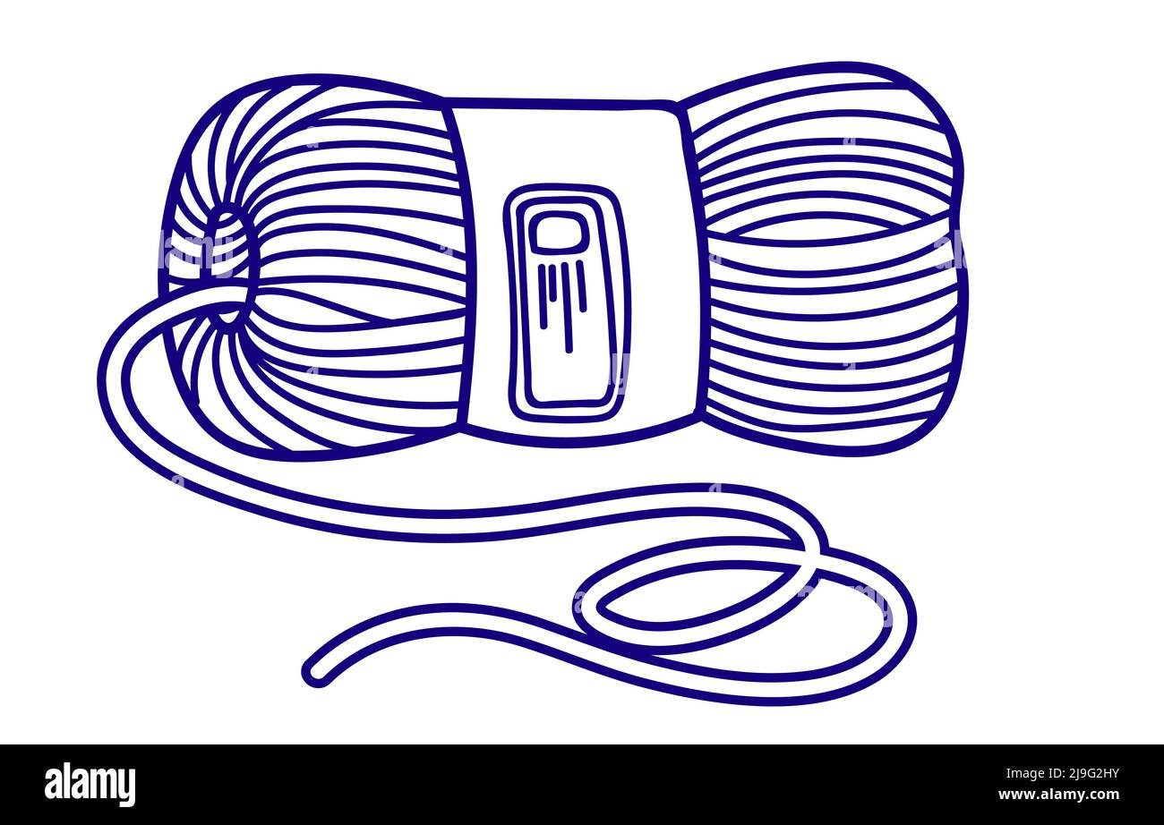 Yarn Coloring Pages