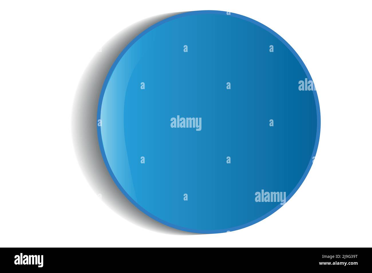 Decorative ceramic plate blue Stock Vector Images - Alamy