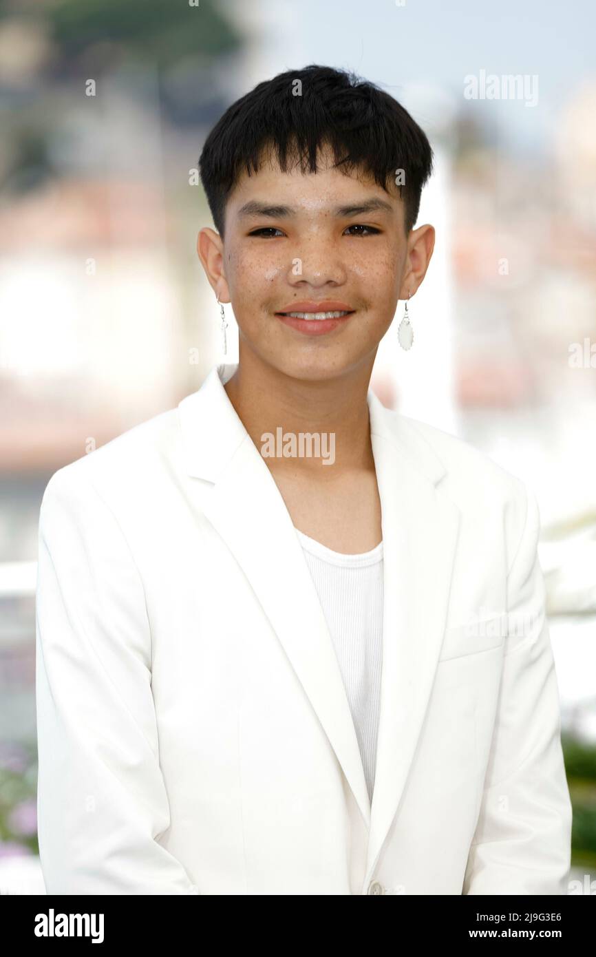 Cannes, Frankreich. 21st May, 2022. Ladainian Crazy Thunder poses at ...