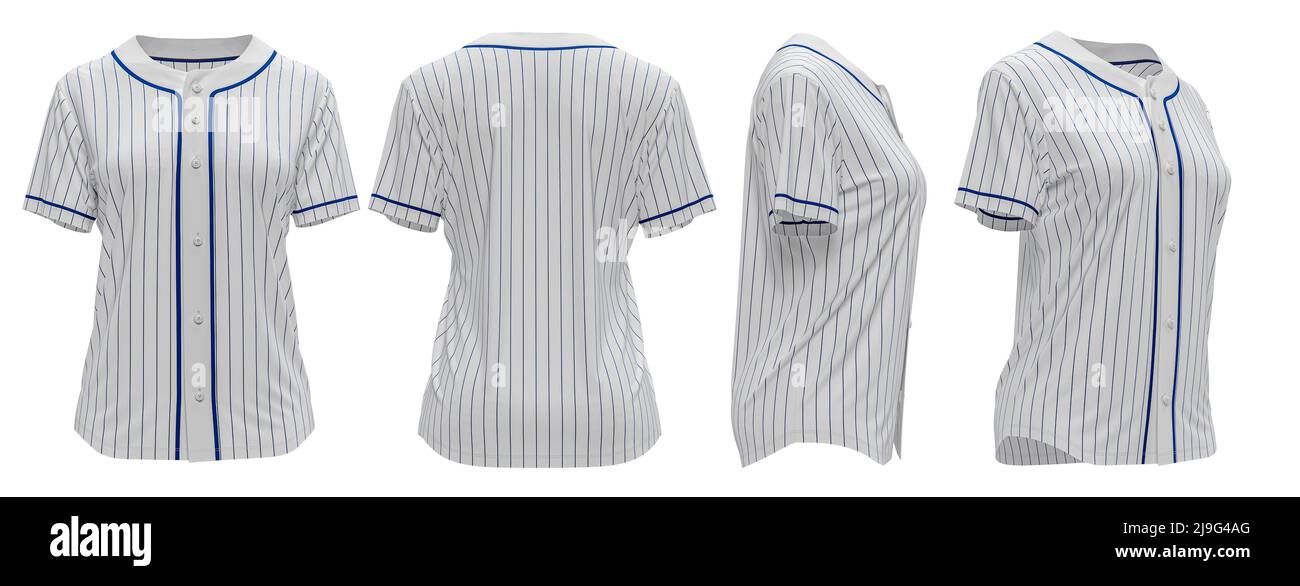 Female baseball team Cut Out Stock Images & Pictures - Alamy