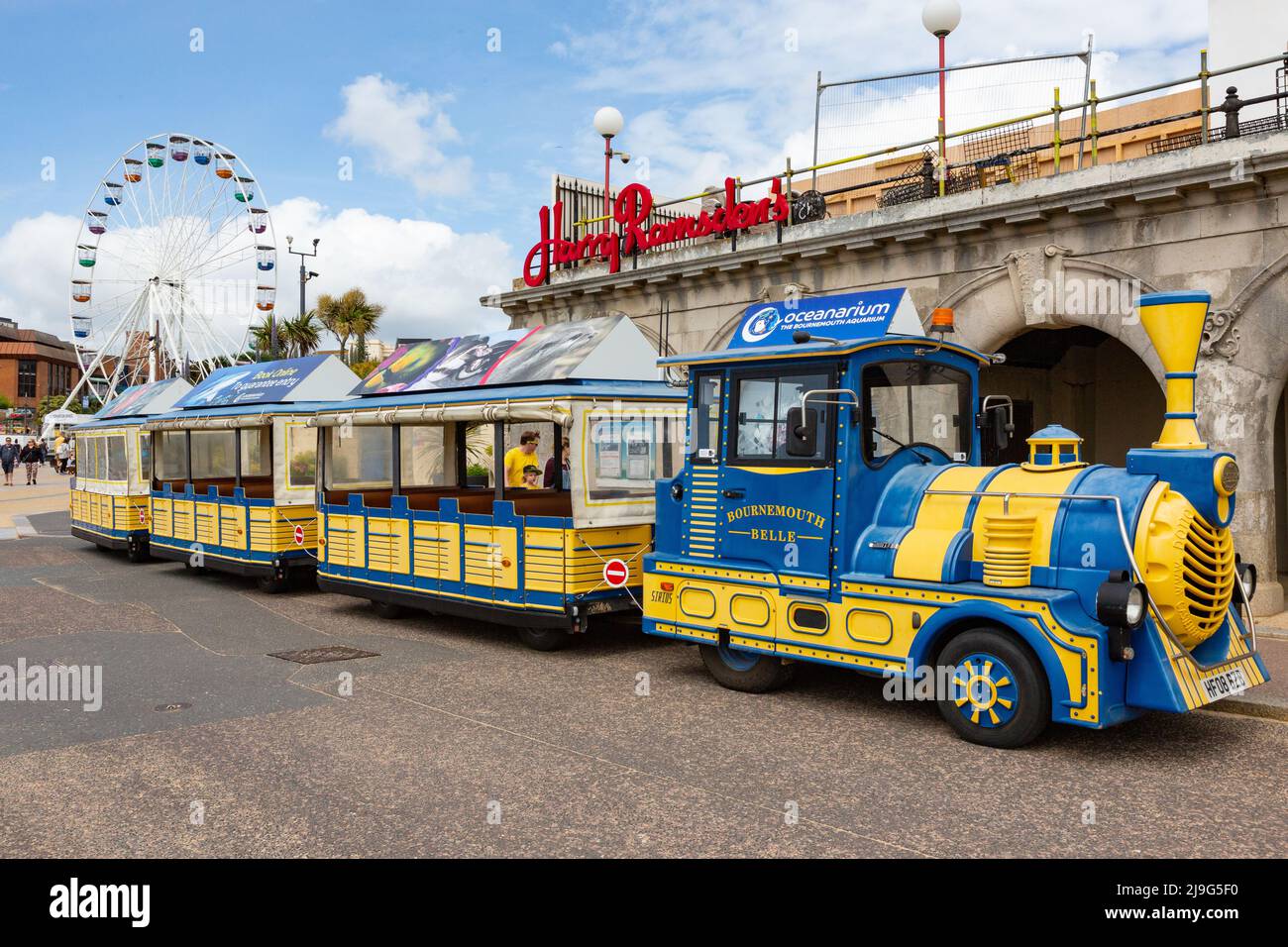 Bournemouth belle land train hi-res stock photography and images - Alamy