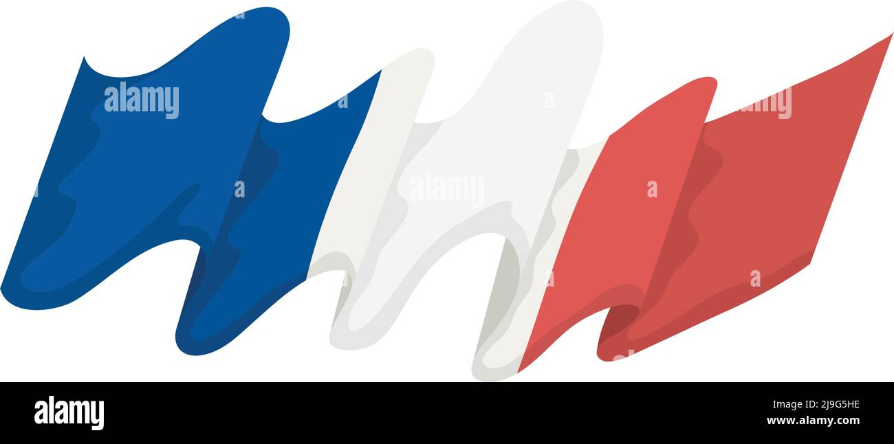 france flag waving country icon Stock Vector Image & Art - Alamy