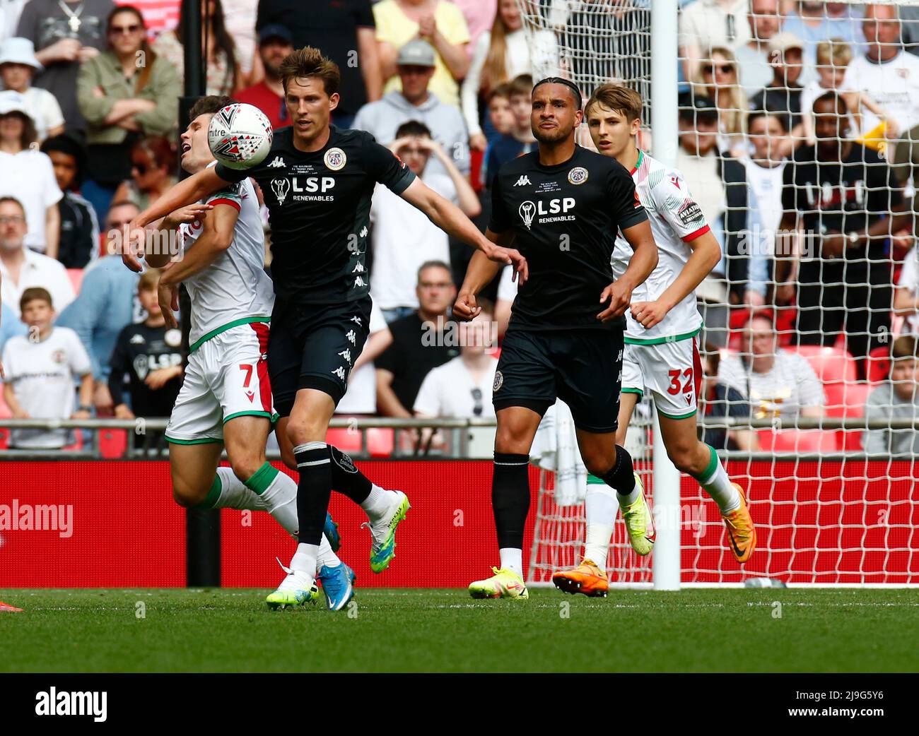 LONDON, ENGLAND - MAY 22:Joe Partington of Bromley during The Buildbase ...
