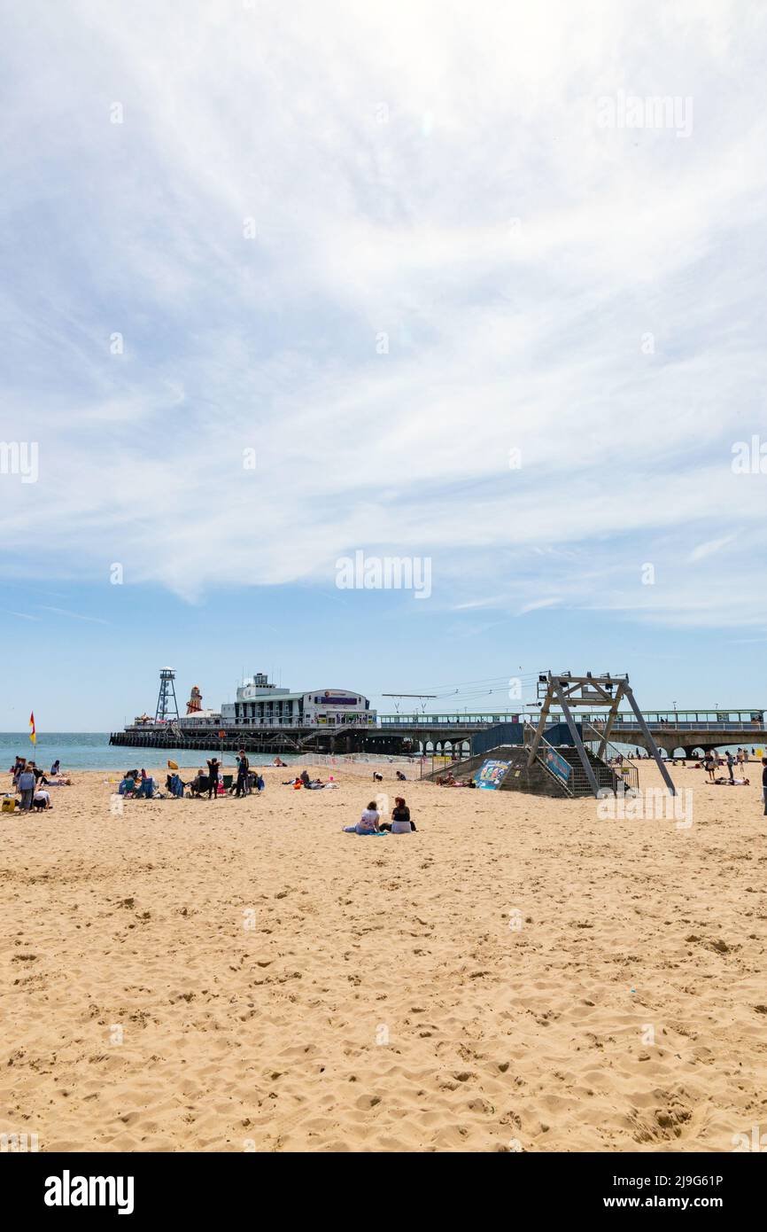 Bournemouth beach , Dorset, England, United Kingdom Stock Photo - Alamy