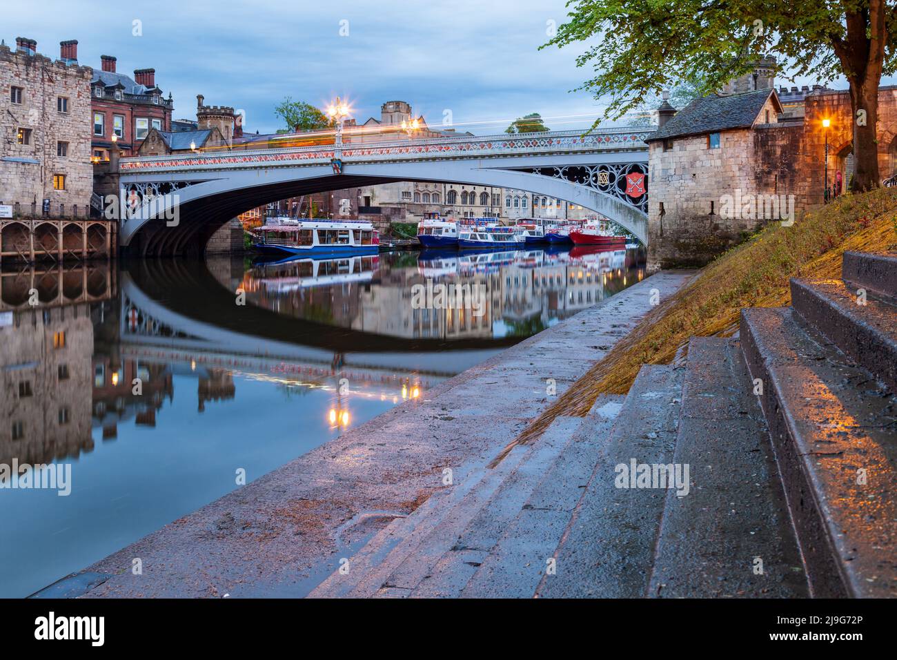 Lendal bridge river ouse hi-res stock photography and images - Alamy