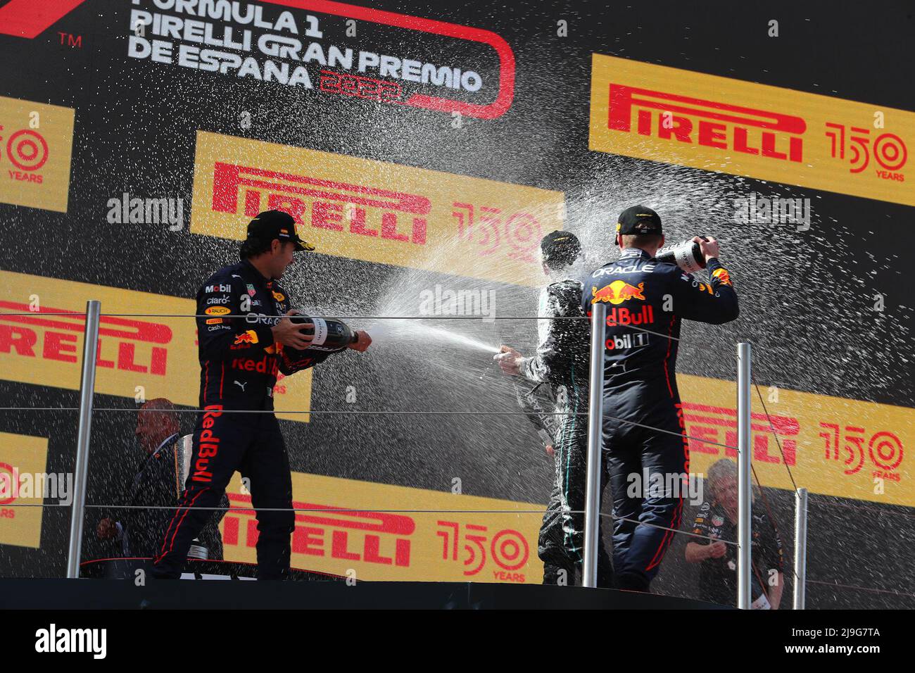 Barcelona, Spain. 22nd May, 2022. PODIUM - Max Verstappen (NED) Redbull ...