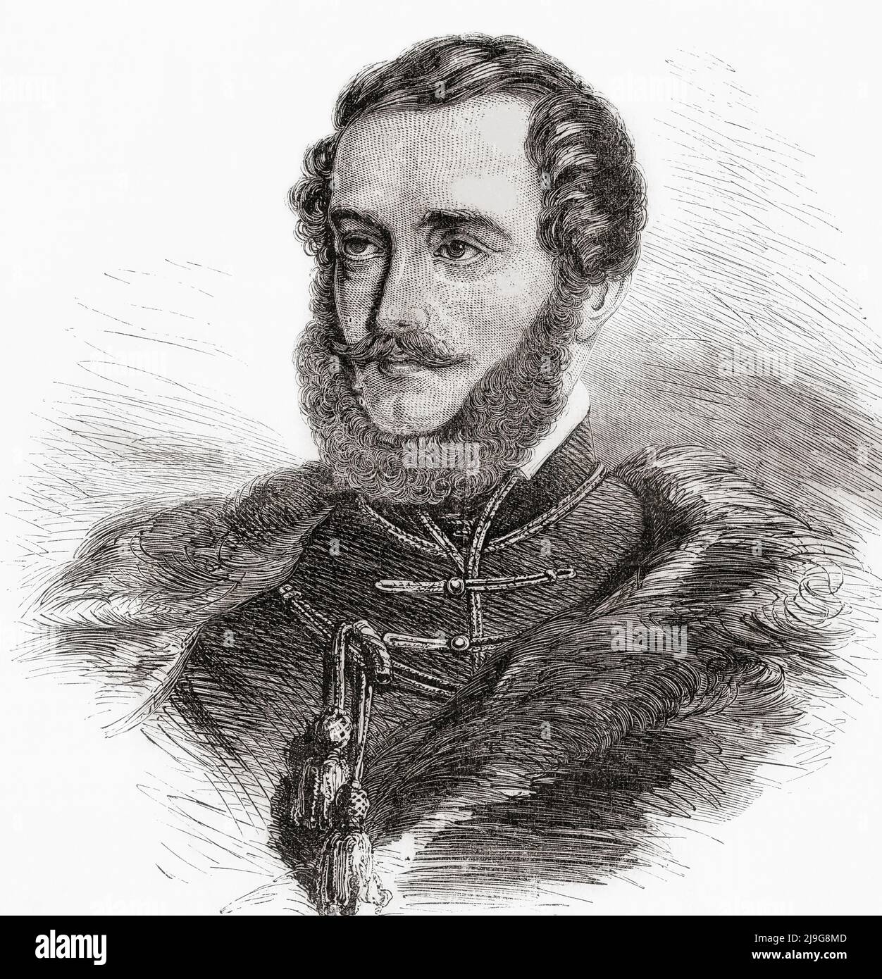Lajos Kossuth de Udvard et Kossuthfalva aka Louis Kossuth, 1802 – 1894 ...
