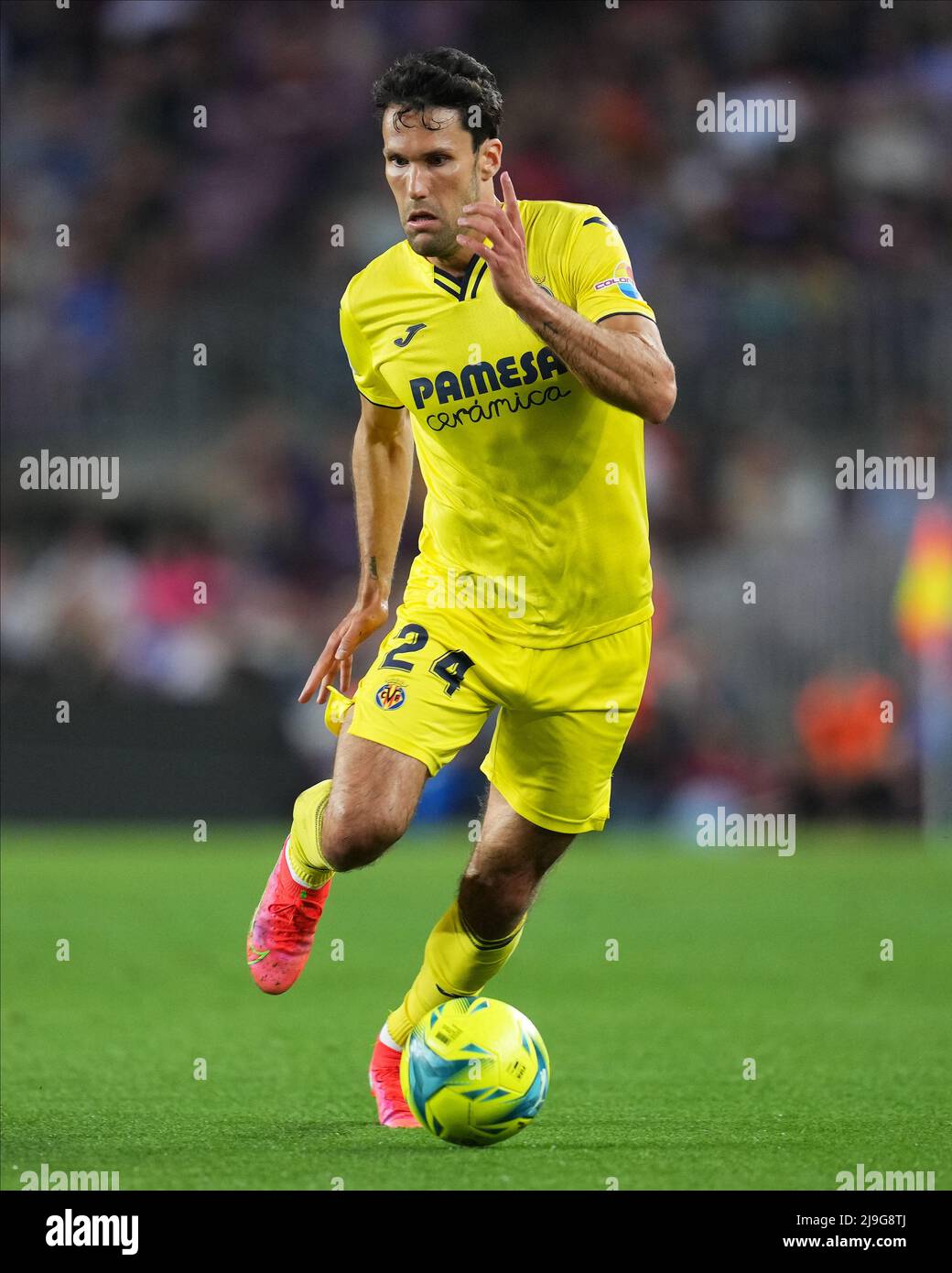 Alfonso Pedraza of Villarreal CF during the La Liga match between FC ...