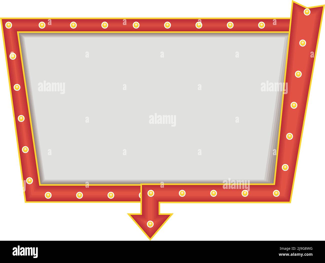 cinema label with arrow label Stock Vector Image & Art - Alamy