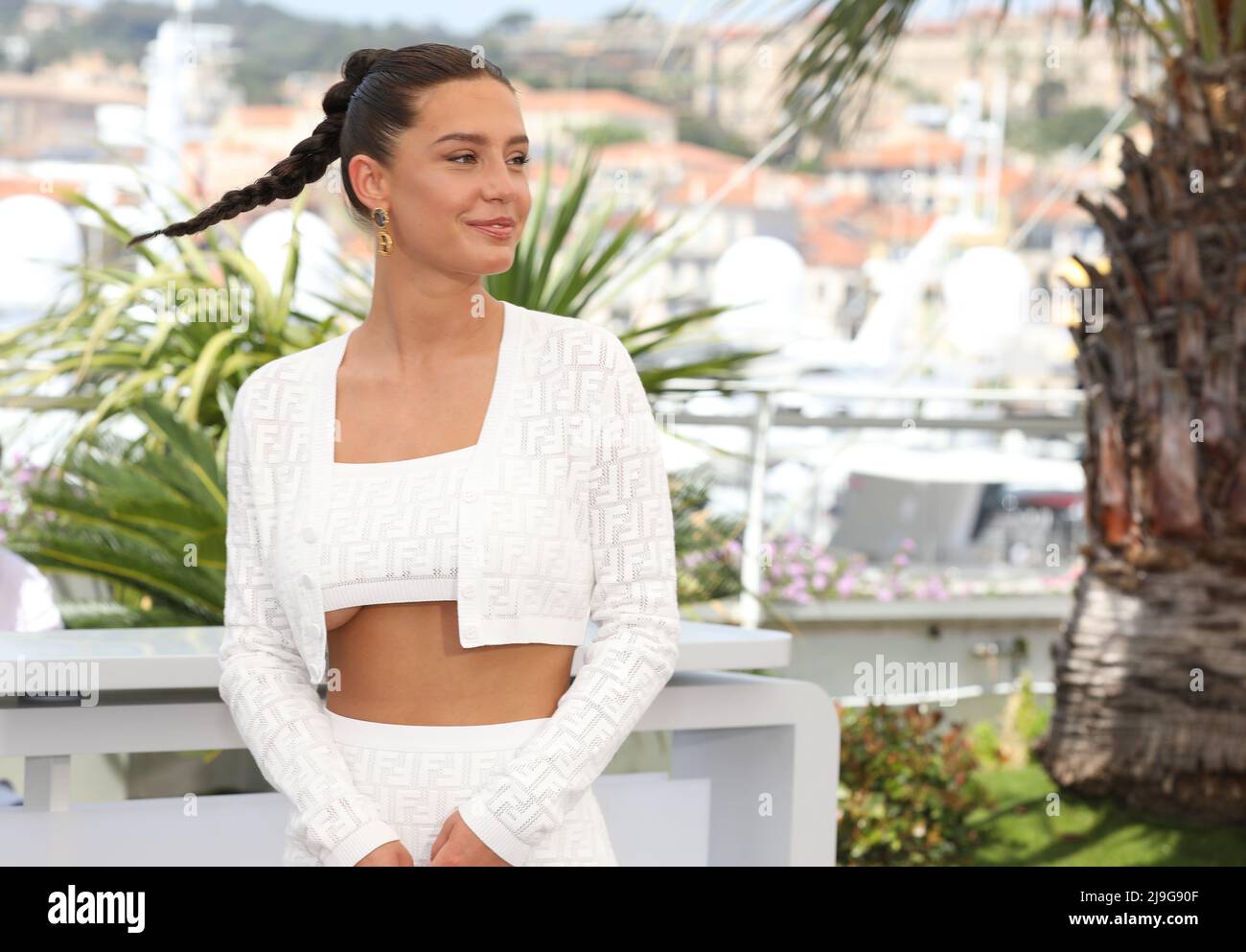 May 21, 2022, Cannes, Cote d'Azur, France: ADELE EXARCHOPOULOUS attends ...