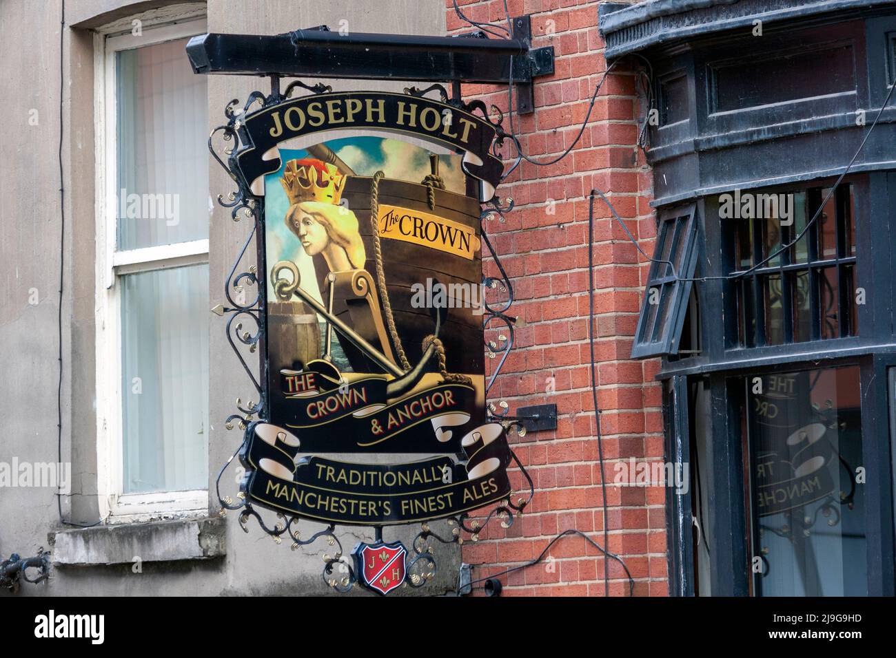 The Old Monkey Public House, Manchester Stock Photo - Alamy