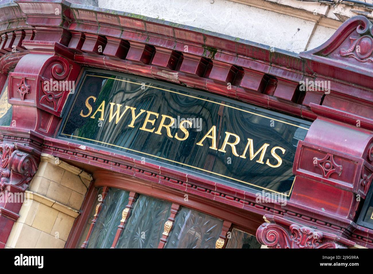 Sawyer's Arms, Manchester Stock Photo - Alamy