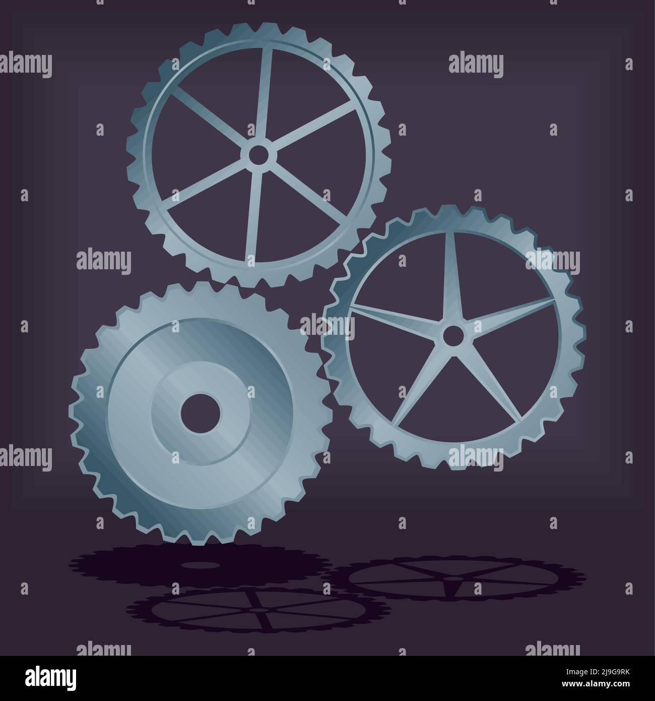 Metalic machine Stock Vector Images - Alamy