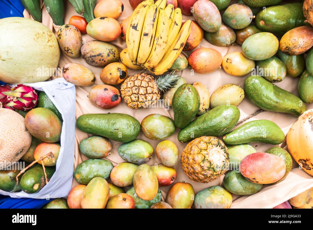Natural avocados mangoes on hi-res stock photography and images - Alamy