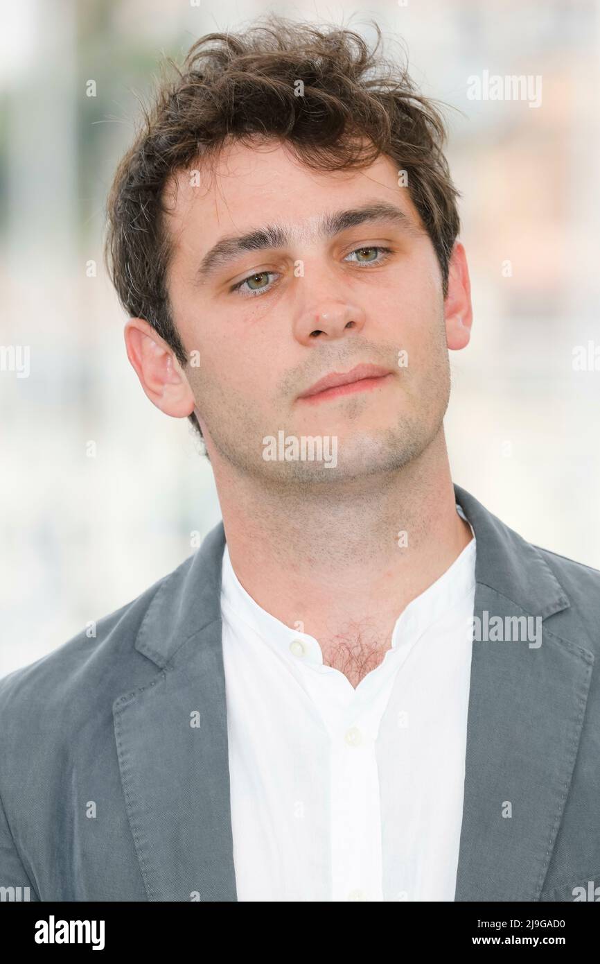 Cannes, Frankreich. 23rd May, 2022. Simon Depardon poses at the ...
