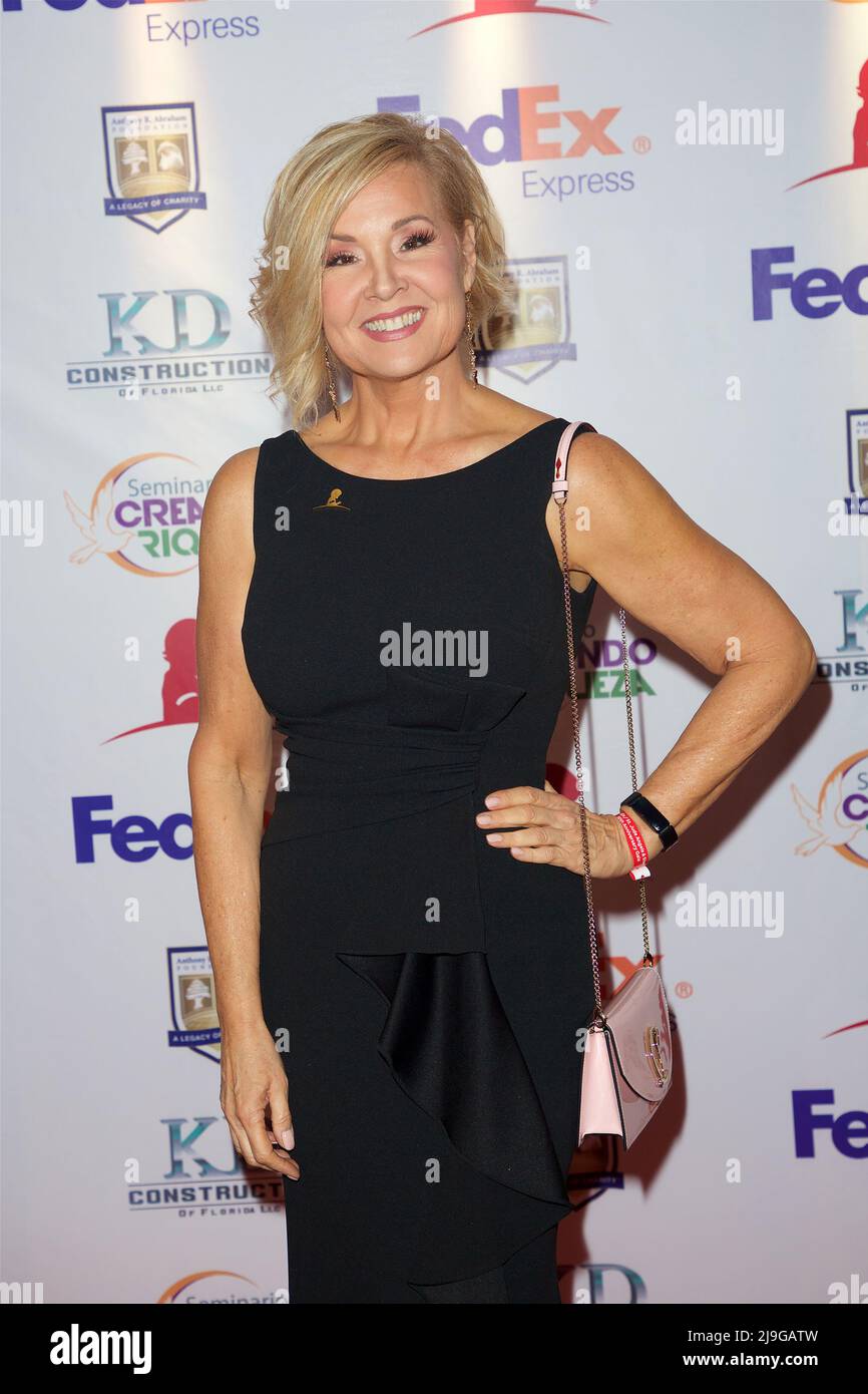 MIAMI, FL-May 21: Sandra Peebles attends the 20th annual FedEx and St ...