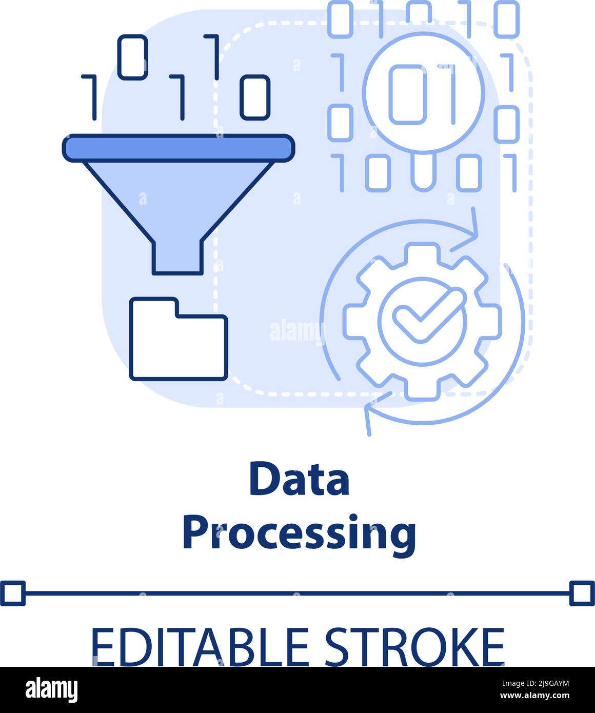 Data processing light blue concept icon Stock Vector Image & Art - Alamy Data processing light blue concept icon Stock Vector Image & Art - Alamy