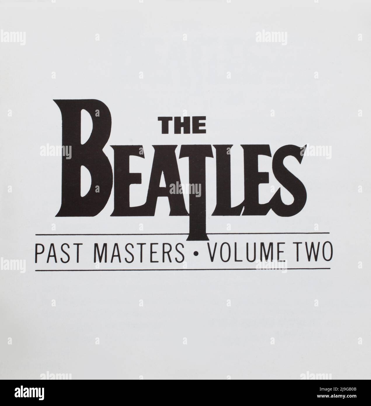 Past masters volume two hi-res stock photography and images - Alamy