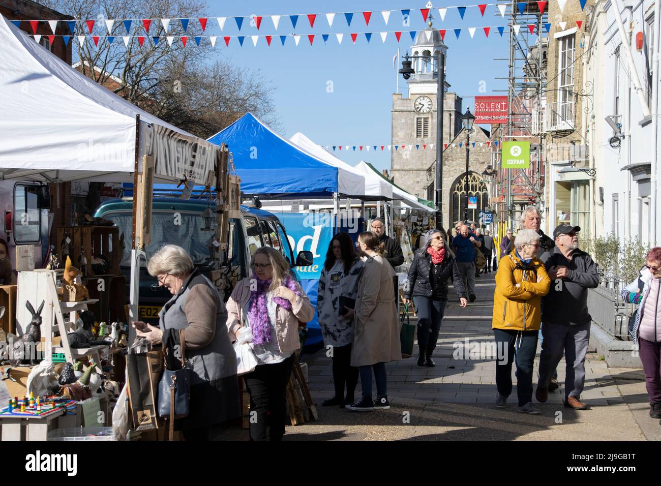 Lymington, market town, beautiful Georgian market town in the New ...
