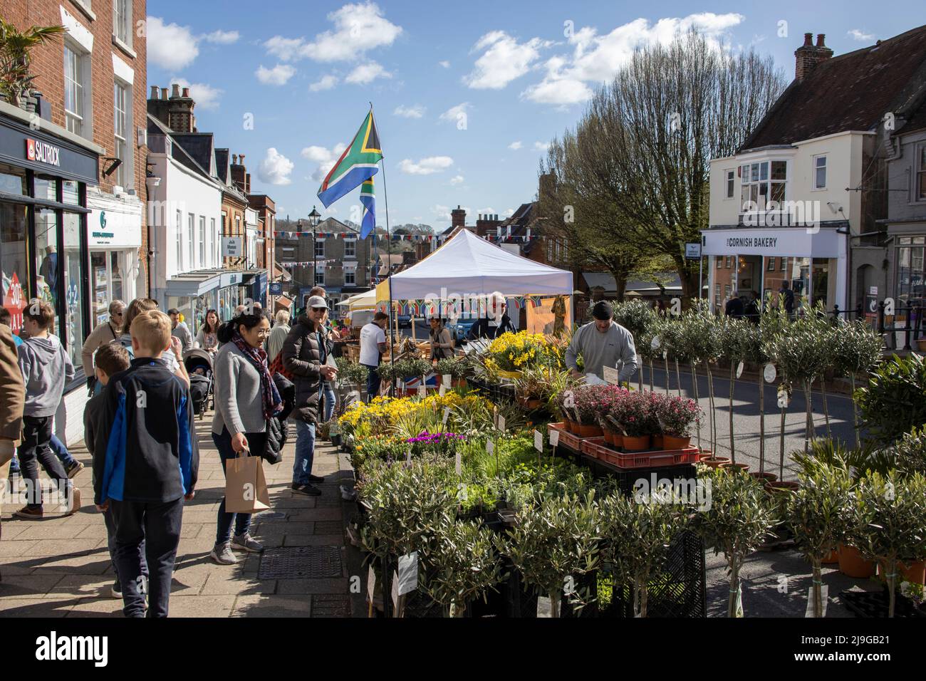 Lymington, market town, beautiful Georgian market town in the New ...