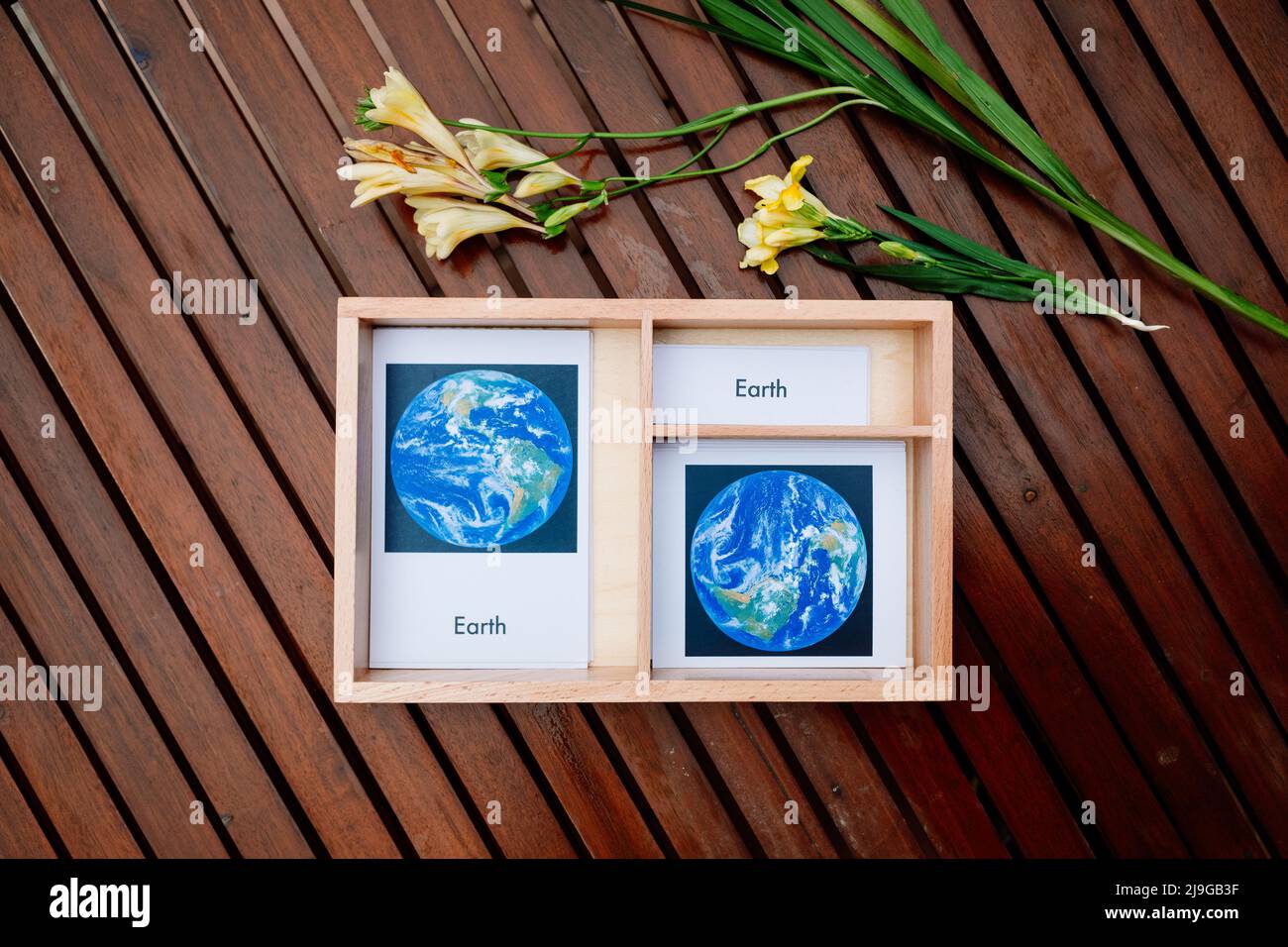 Montessori educational worksheets on geography of the planet earth ...
