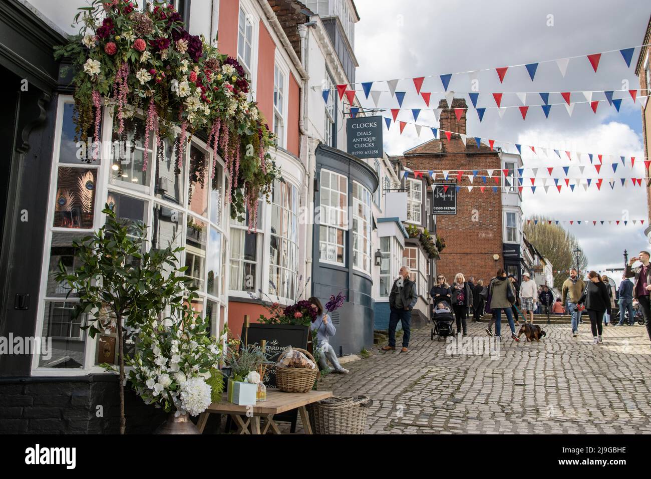 Lymington, market town, beautiful Georgian market town in the New ...