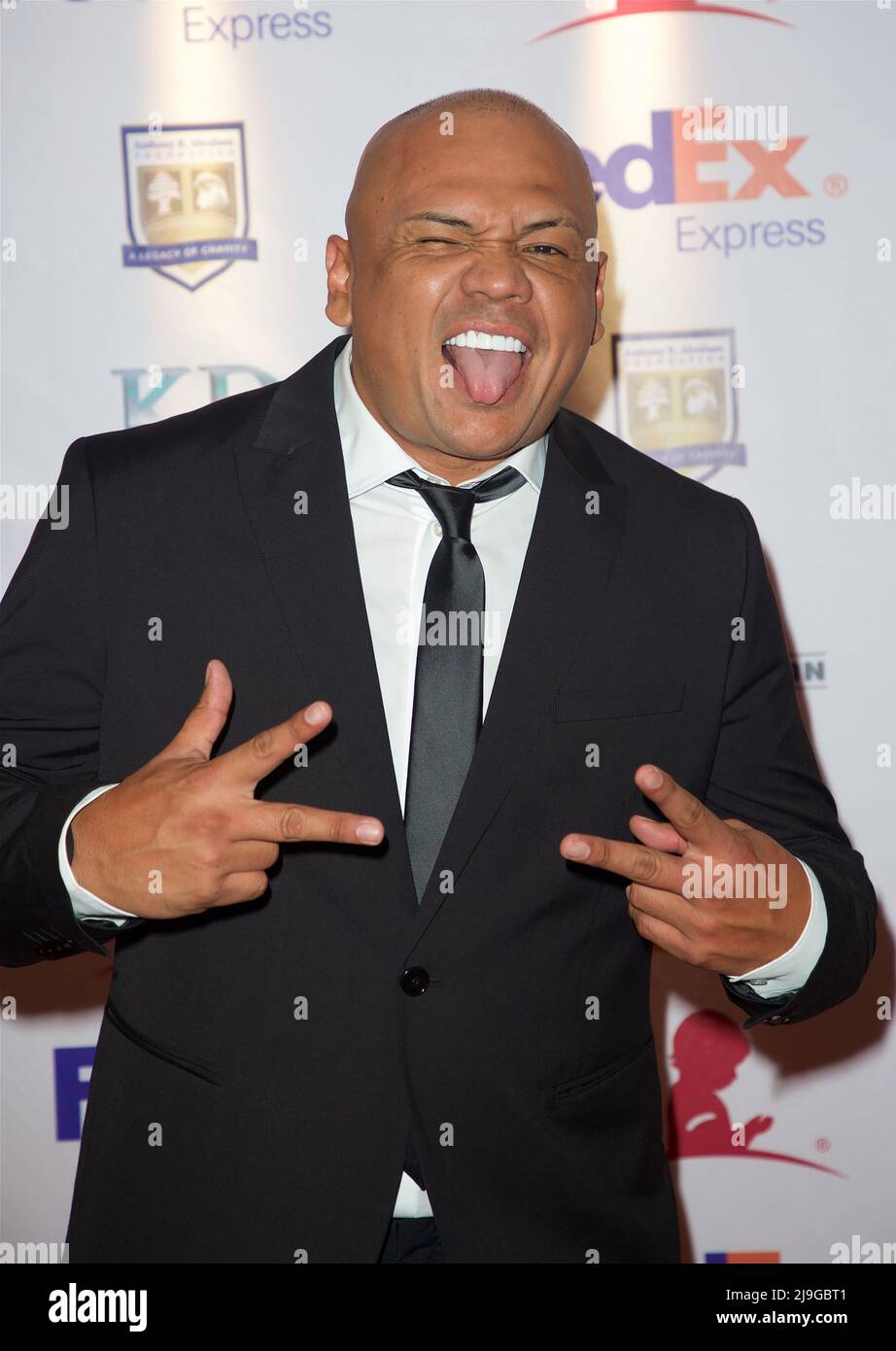 MIAMI, FL- May 21: DJ Africa attends the to the 20th annual FedEx and ...