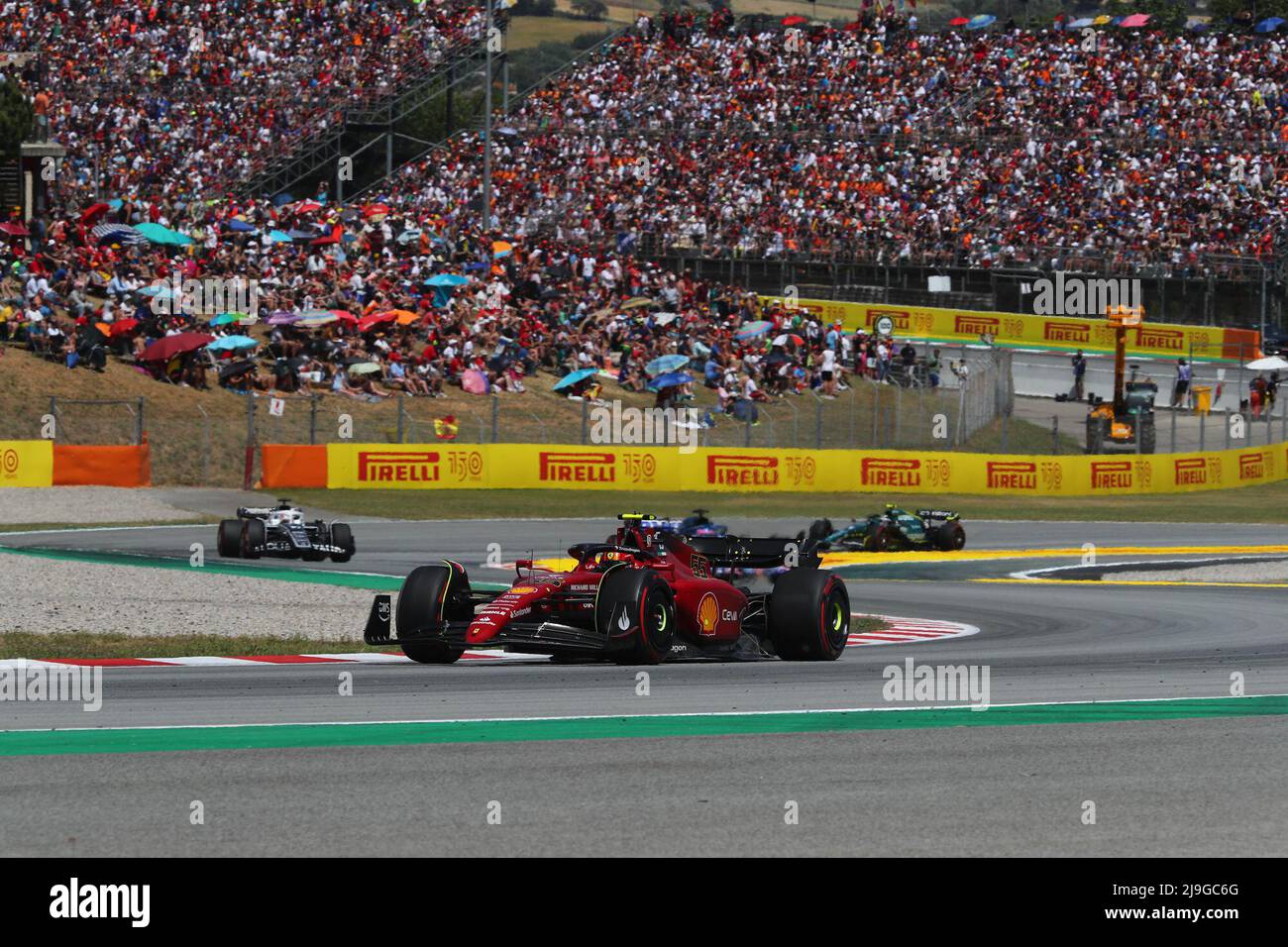 Carlos Sainz (SPA) Ferrari F1-75 during FORMULA 1 PIRELLI GRAN PREMIO ...