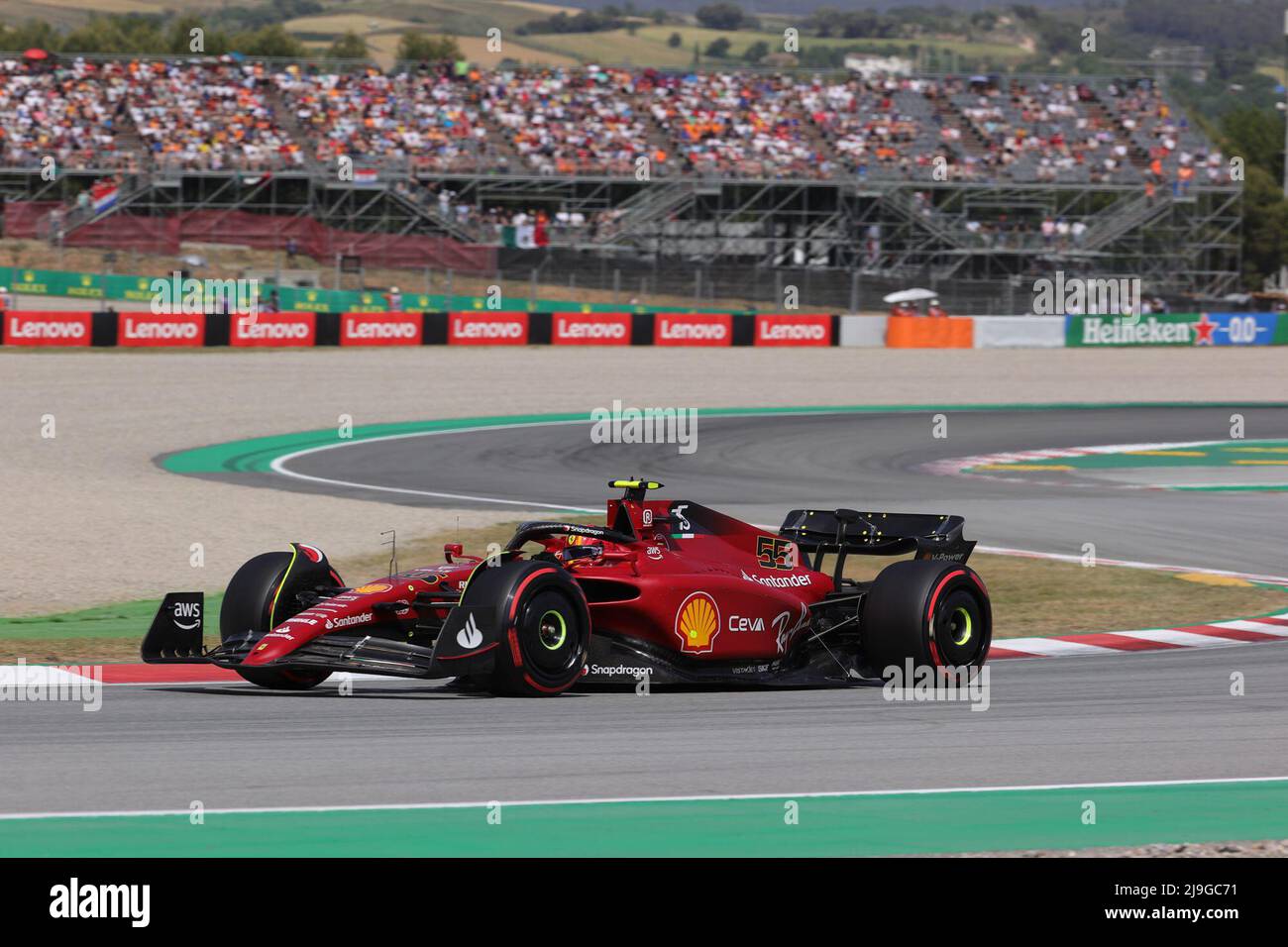 Carlos Sainz (SPA) Ferrari F1-75 during FORMULA 1 PIRELLI GRAN PREMIO ...