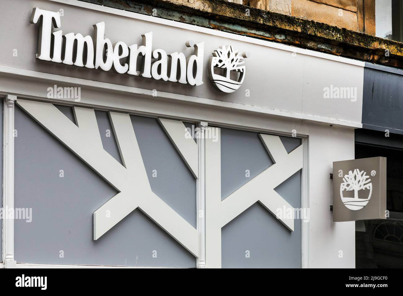 Timberland logo hi-res stock photography and images - Alamy