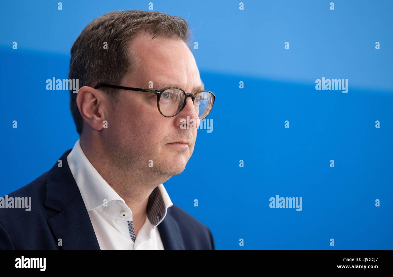 Munich, Germany. 23rd May, 2022. Martin Huber, CSU Secretary General ...