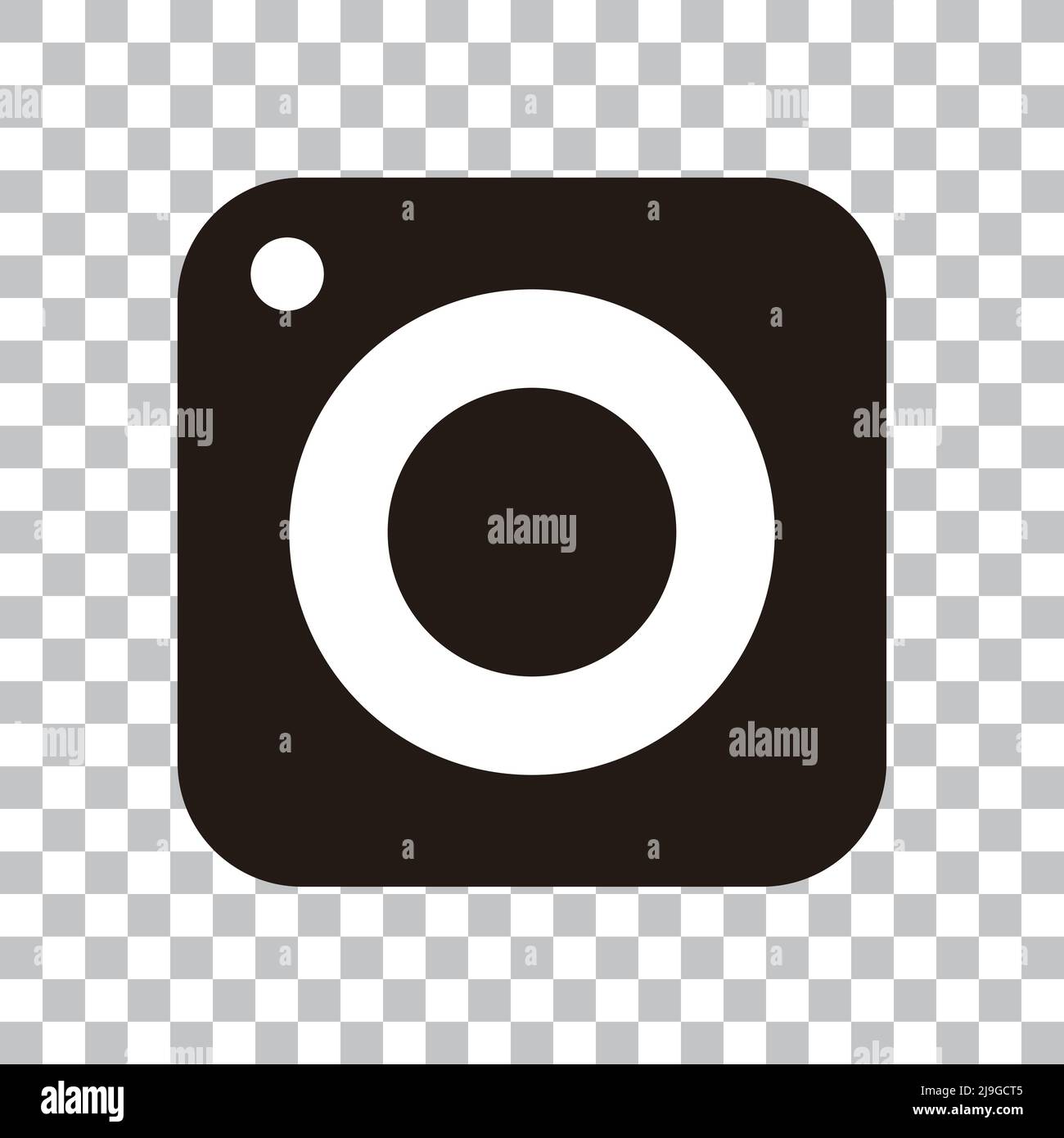 Compact camera icon. A simple vector with a transparent background ...